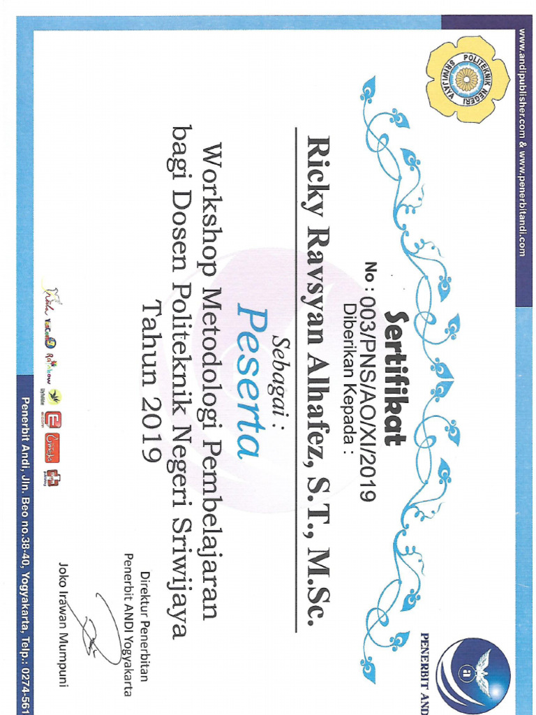 04 Workshop Andi Offset | PDF