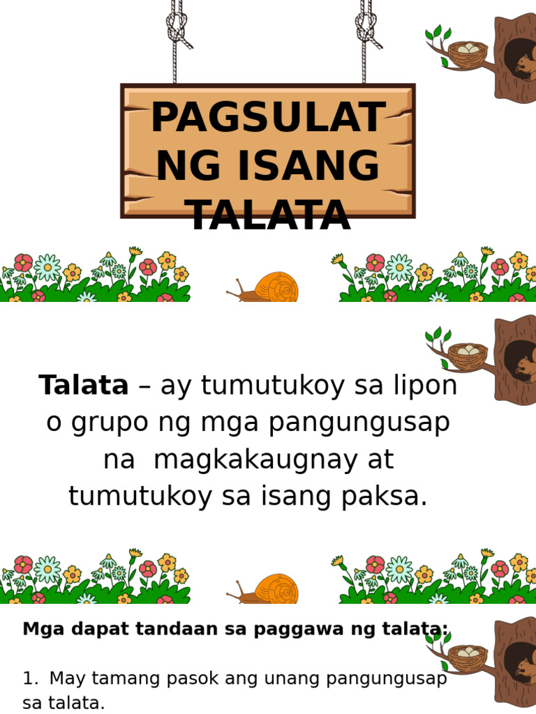 FIL PPT Q4 Week 2 part 2 | PDF