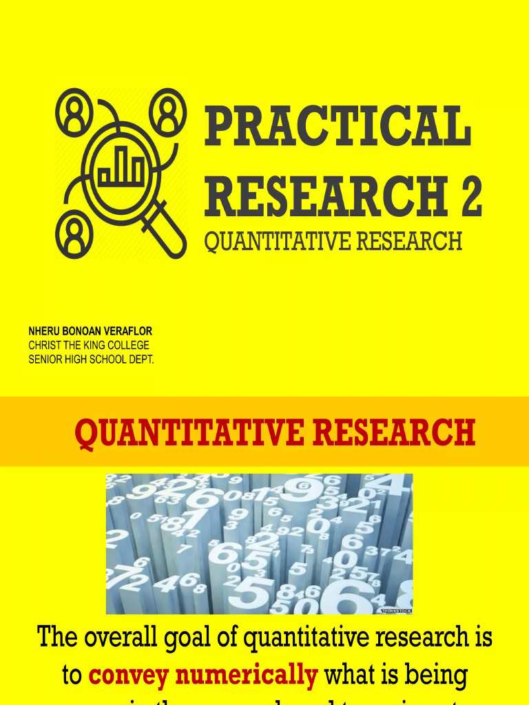 PRACTICAL RESEARCH Lesson-2 | PDF | Experiment | Psychology