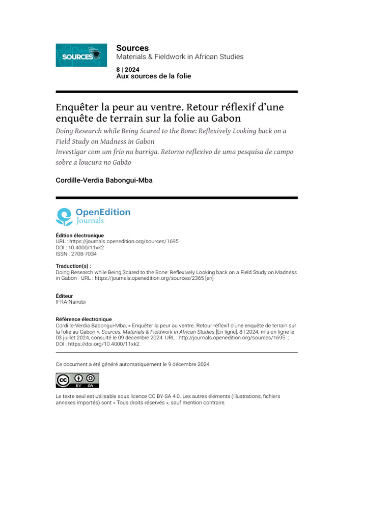 Sources 1695 | PDF