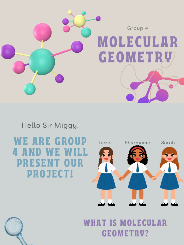 Understanding Molecular Geometry Types | PDF | Chemical Bond | Molecules