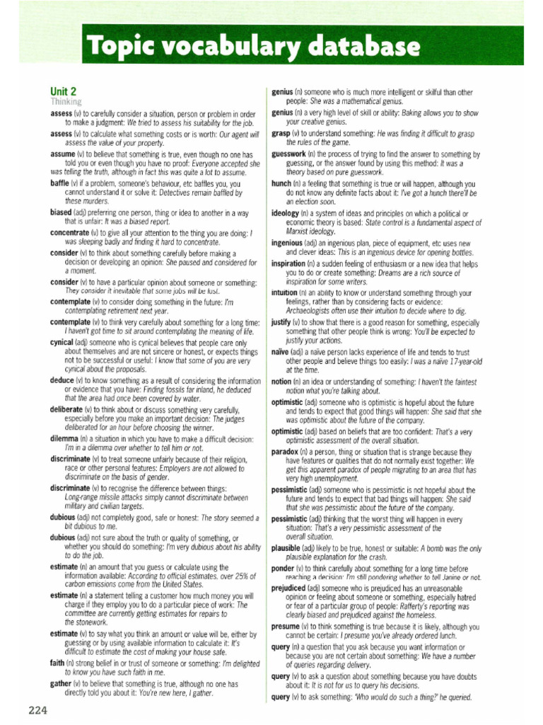 C1-C2 Database | PDF