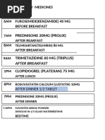 Dad's Medicine | PDF