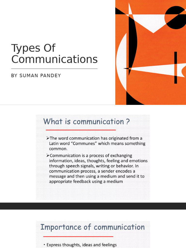 Communication | PDF