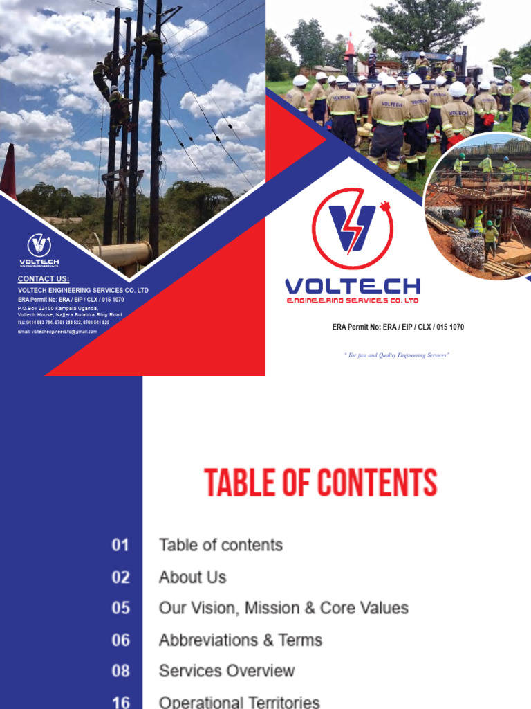 VOLTECH BRONCHURE | PDF | Electric Power Distribution | Electric Power ...