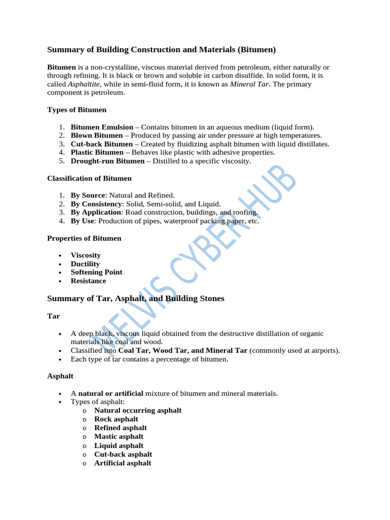 Building Materials Overview and Uses | PDF | Rock (Geology) | Brick