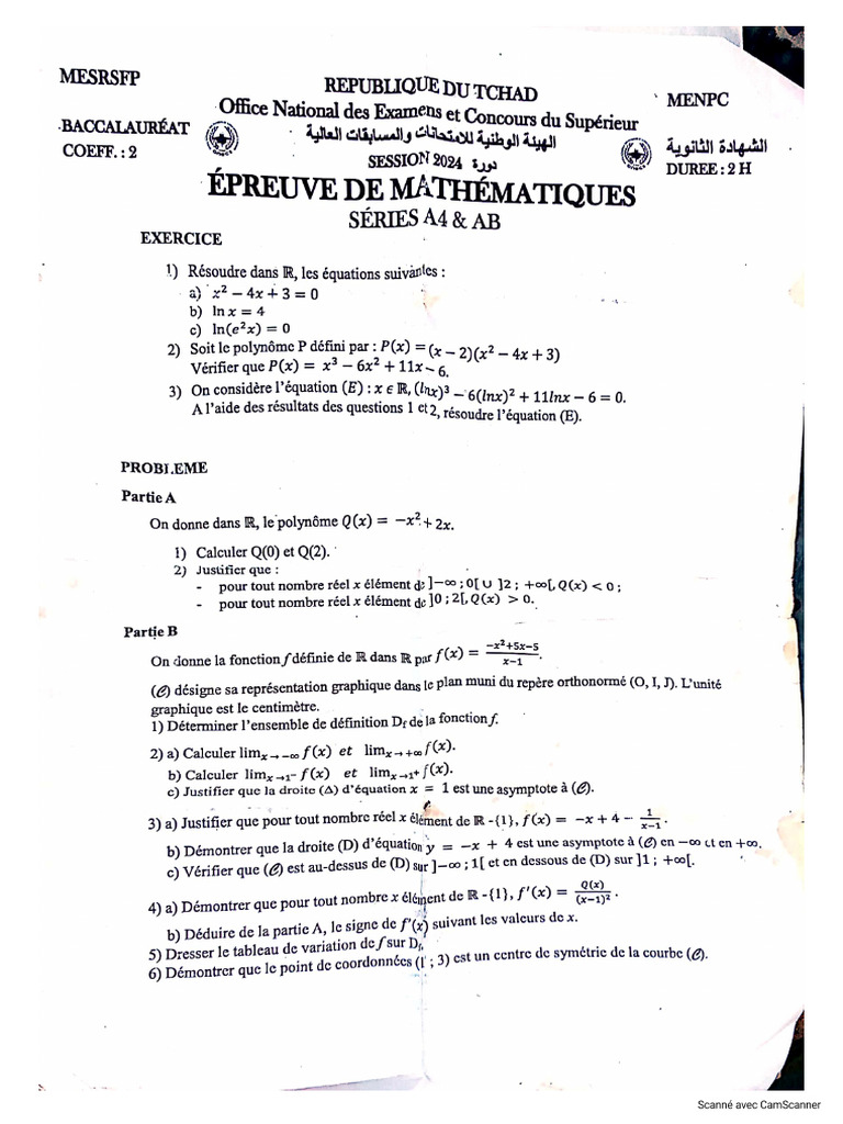 Types Bac A4 2024 | PDF