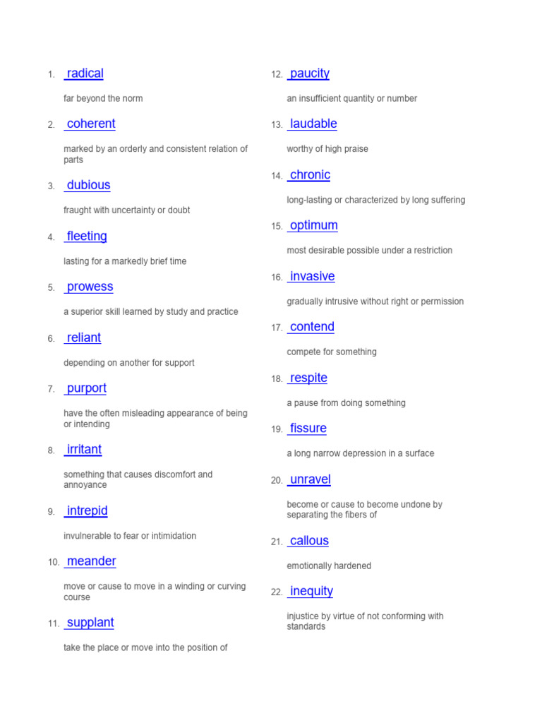 word list #2 | PDF | Psychological Concepts | Behavioural Sciences word list #2 | PDF | Psychological Concepts | Behavioural Sciences