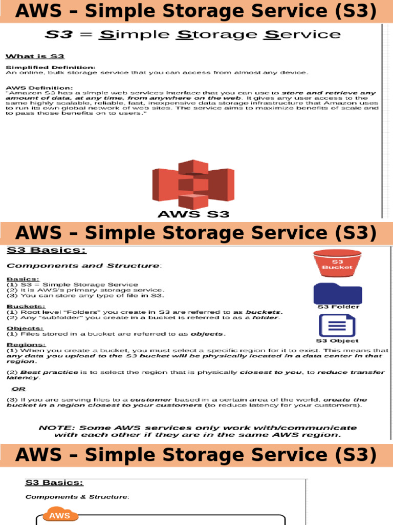 Aws S3 | PDF