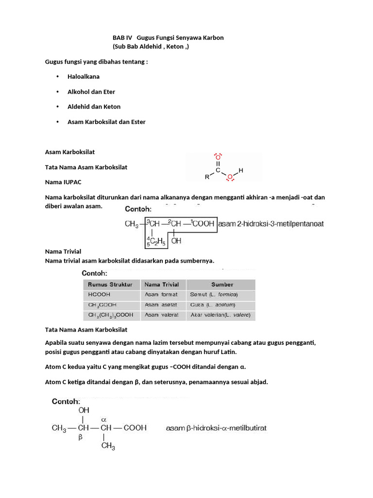 Gugus Fungsi III Asam Karboksilat Dan Ester | PDF