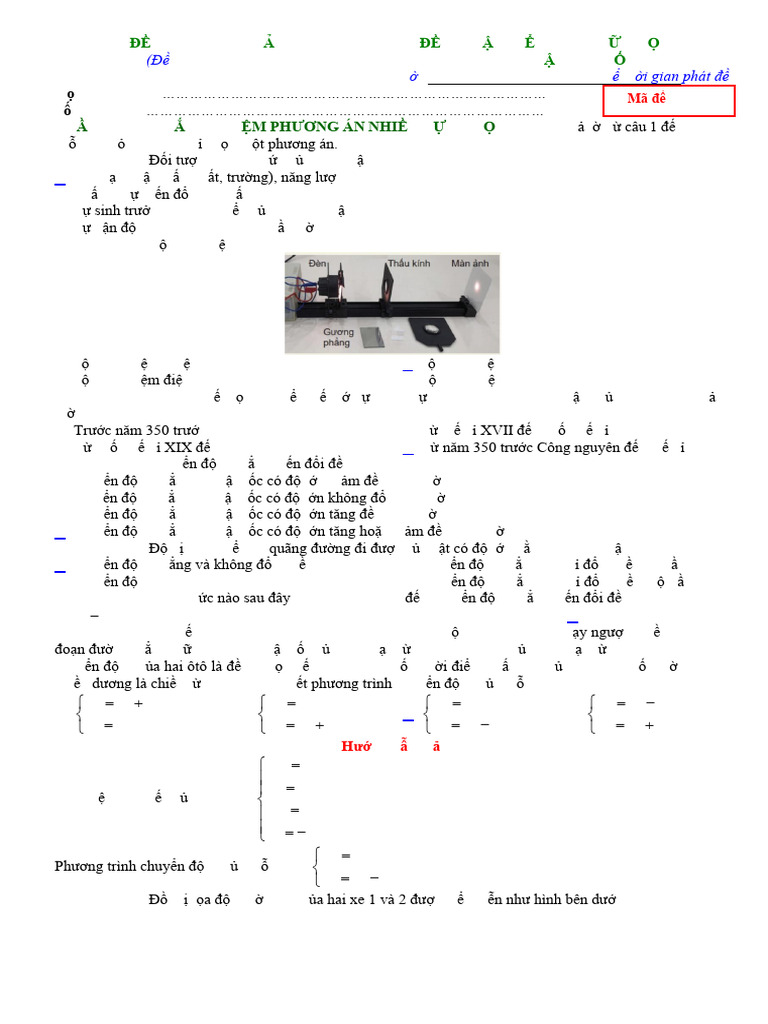 3. DA ĐỀ KIỂM TRA GK1 | PDF