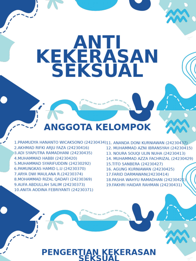 Pencegahan Kekerasan Seksual di Masyarakat | PDF