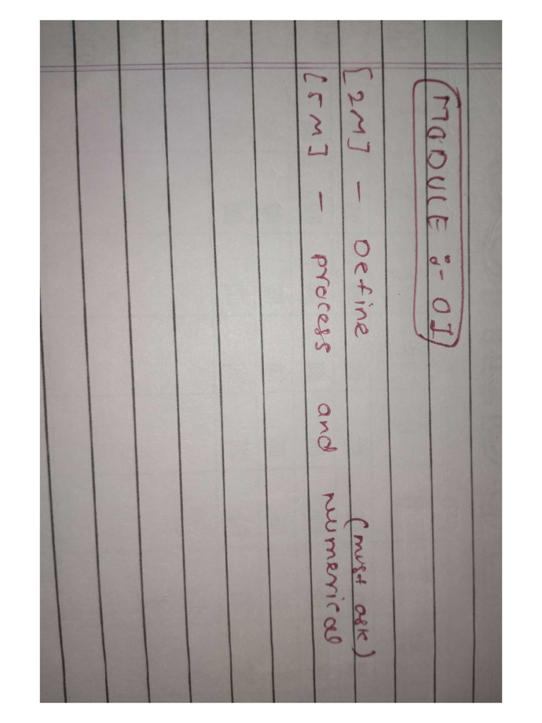 Chem Module 01 HWN | PDF