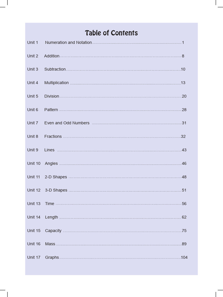 Grade 4 Mathematics Curriculum Guide | PDF