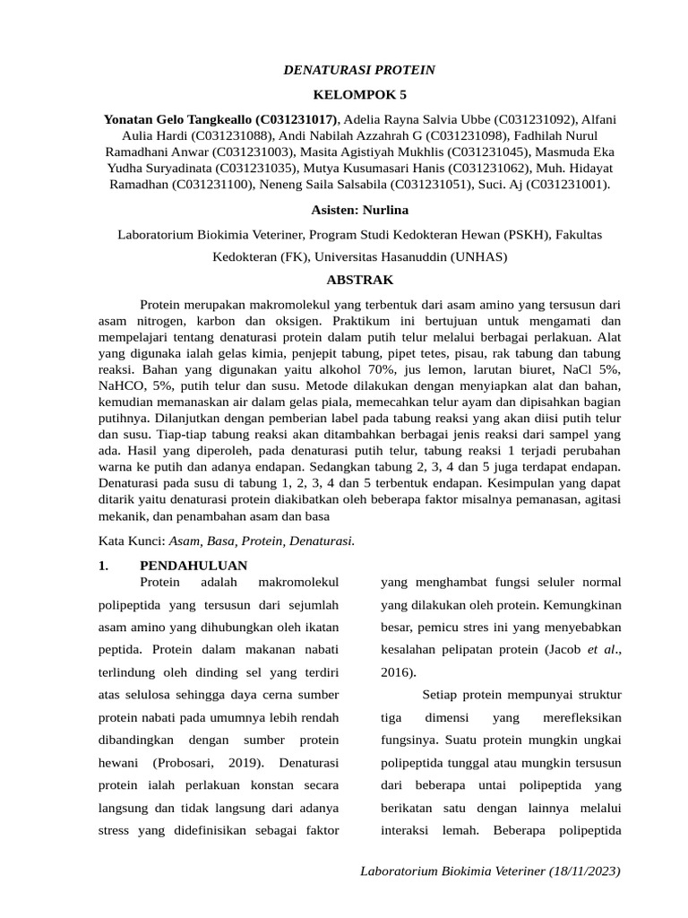 Laprak Yonatan | PDF