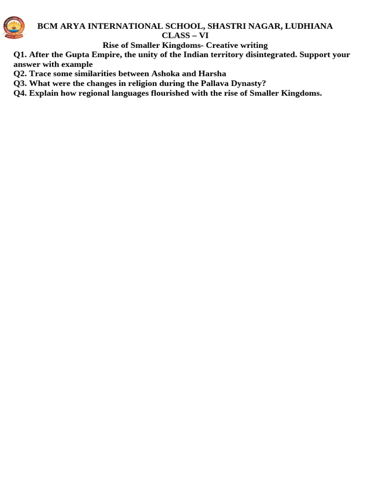 1131 c 10224 Creative Writing Class 6 | PDF