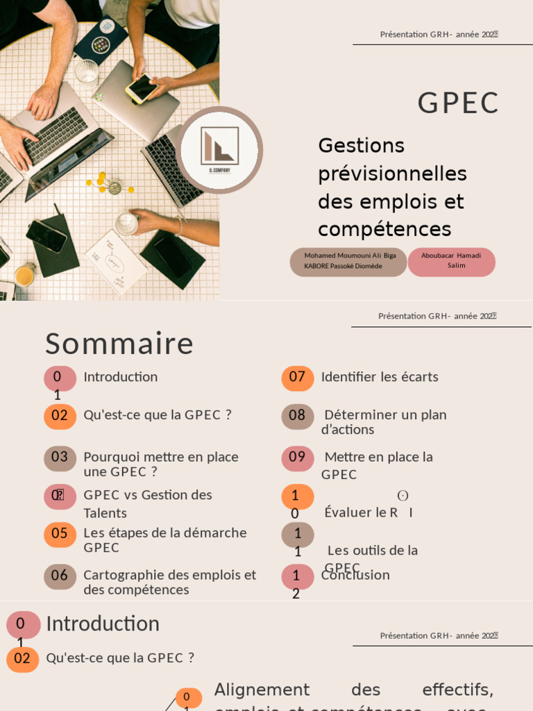 GRH Présentation | PDF | Gestion des ressources humaines | Recrutement