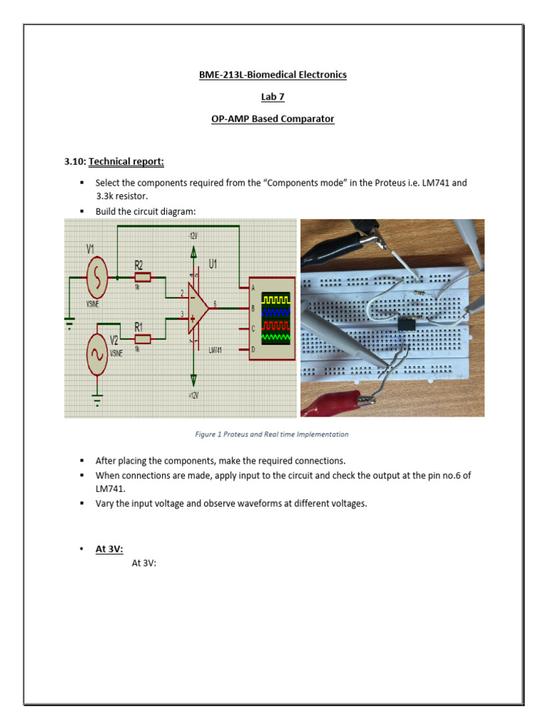 BM Electronics Lab 7.0 | PDF