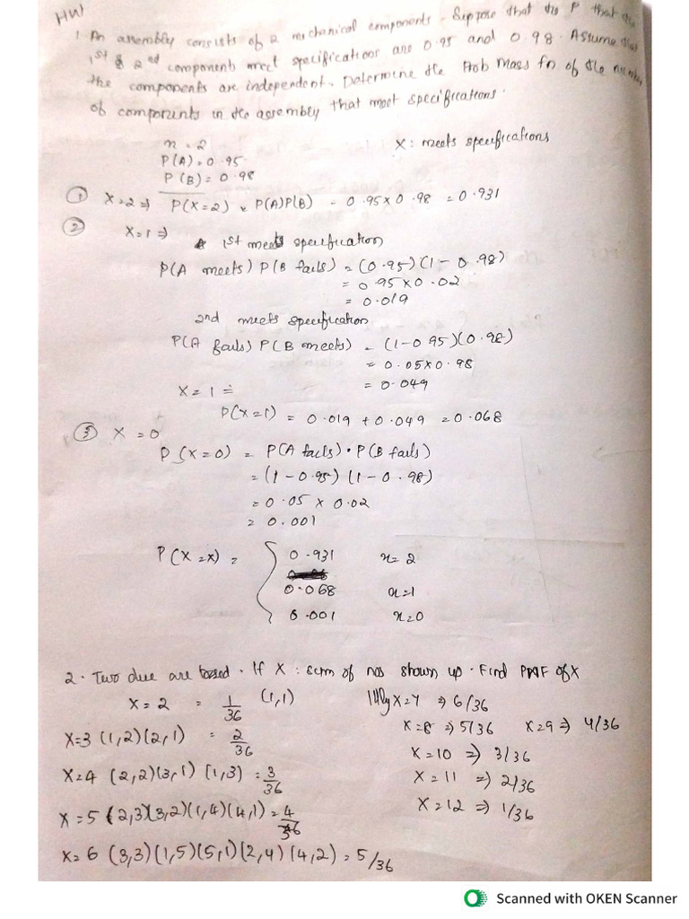 Maths Assignment March 3 | PDF