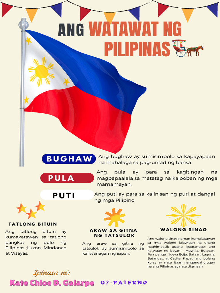 Simbolo NG Watawat NG Pilipinas | PDF
