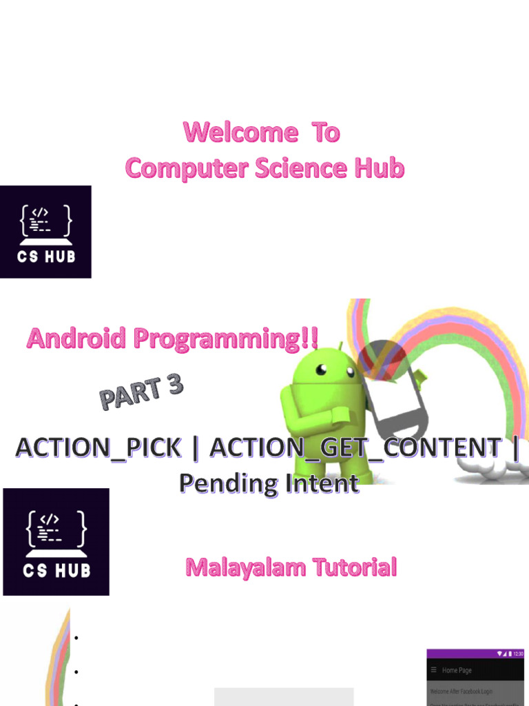 actionpickgetcontent (1) | PDF | Android (Operating System) | Mobile App