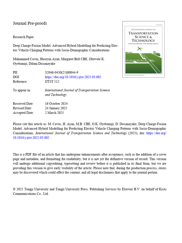 Deep Charge-Fusion Model - Advanced Hybrid Modelling For Predicting ...