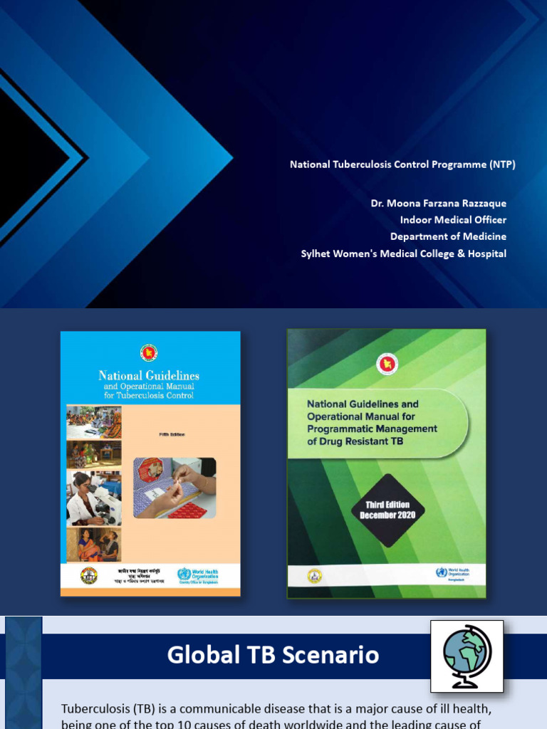 Bangladesh National Guidelines For Tuberculosis Control 2020 | PDF ...