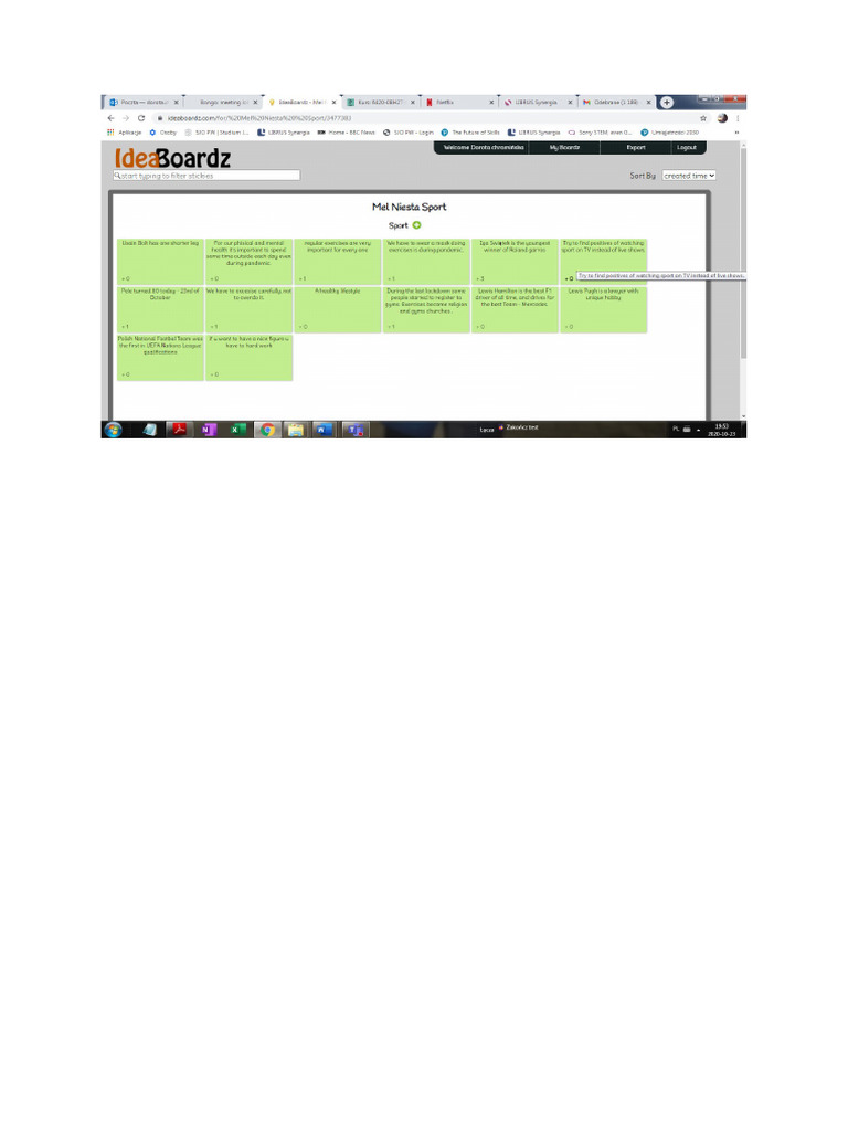 sport - Ideaboardz | PDF