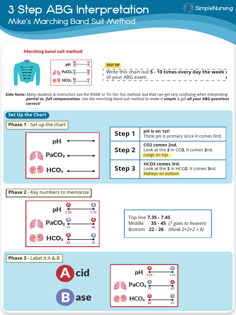 ABG & Acid Base Imbalances | PDF | Metabolism | Physiology