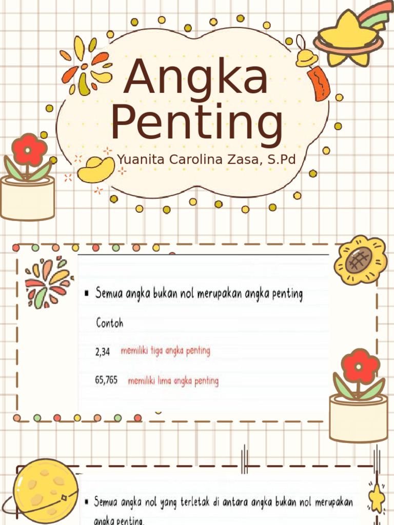 Angka Penting | PDF