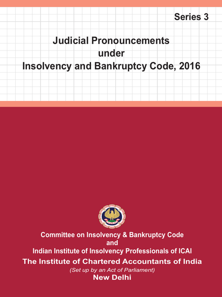 Ibc 2 | PDF | Bankruptcy | Jurisdiction