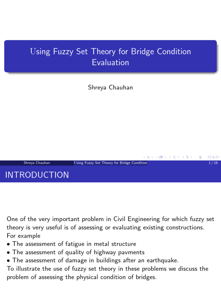 fuzzy2 | PDF | Fuzzy Logic | Bridge