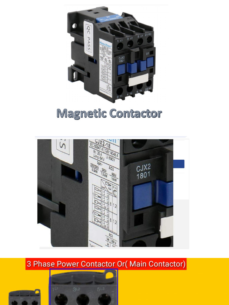 magnetic contactor | PDF