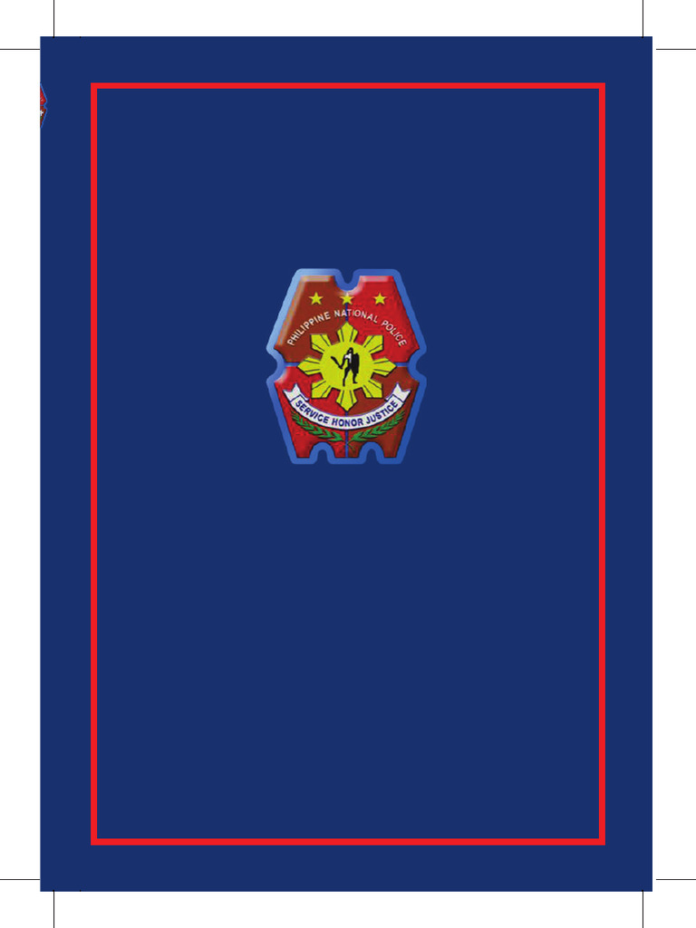 Revised PNP Operational Procedures Manual | PDF