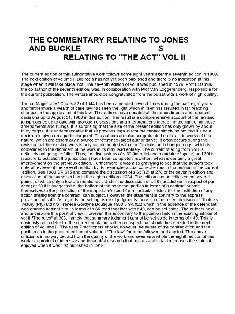Jones and Buckle: Civil Procedure Update | PDF | Subpoena Duces Tecum ...
