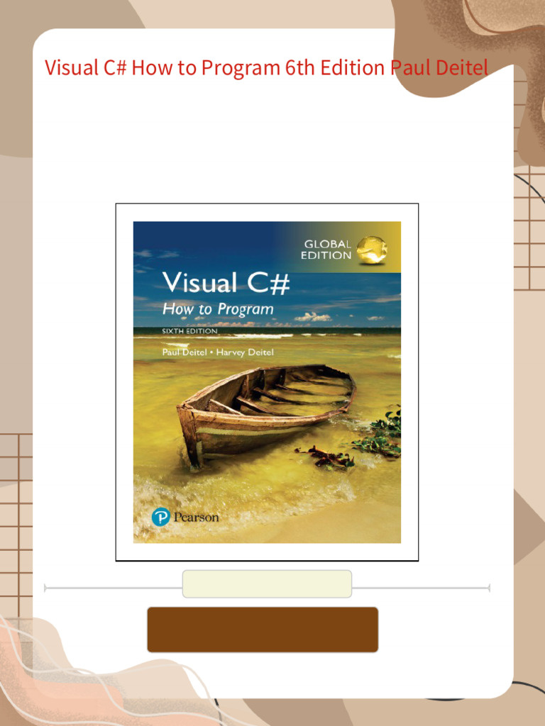 Visual C# How to Program 6th Edition Paul Deitel - Download the ebook now and read anytime ...