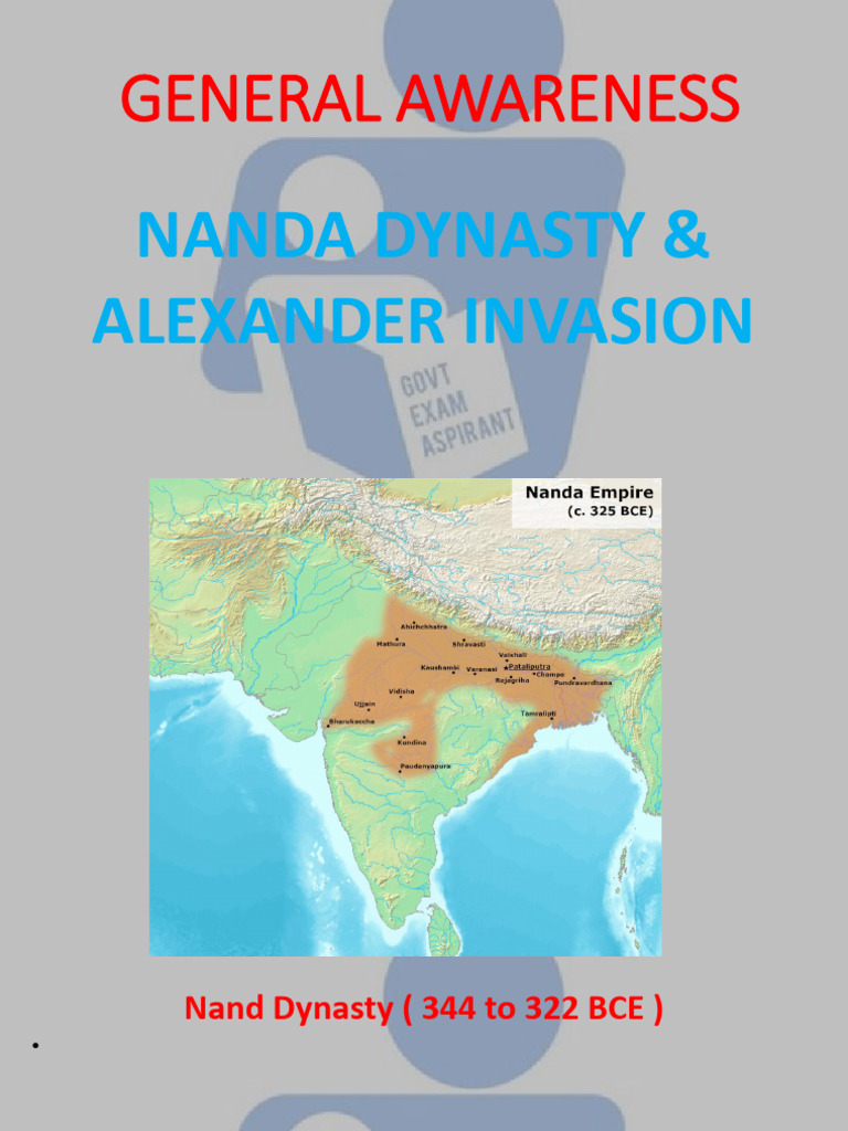 Nanda Dynasty and Alexander's Invasion | PDF | Alexander The Great