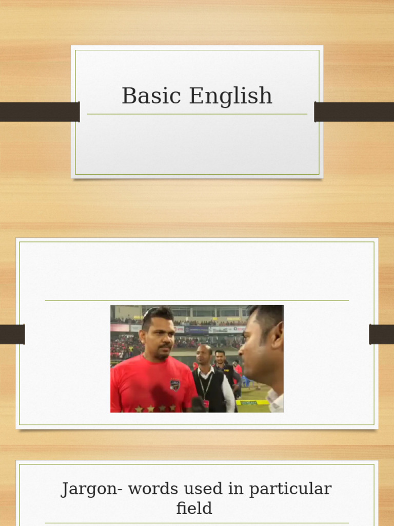 Basic English | PDF | Adverb | Verb