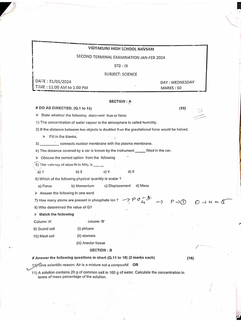 Sci Paper 2023 & 2024 | PDF