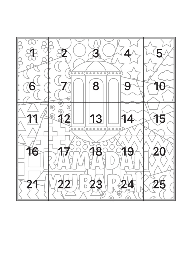 Ramadan Activities | PDF