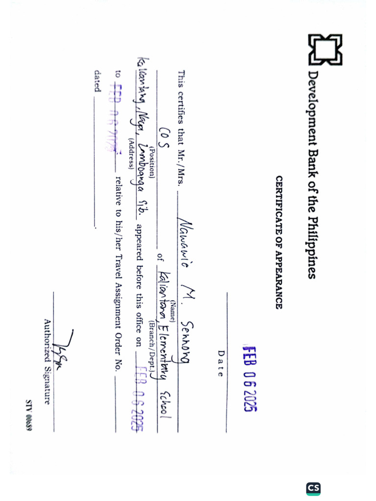 Ca DBP | PDF