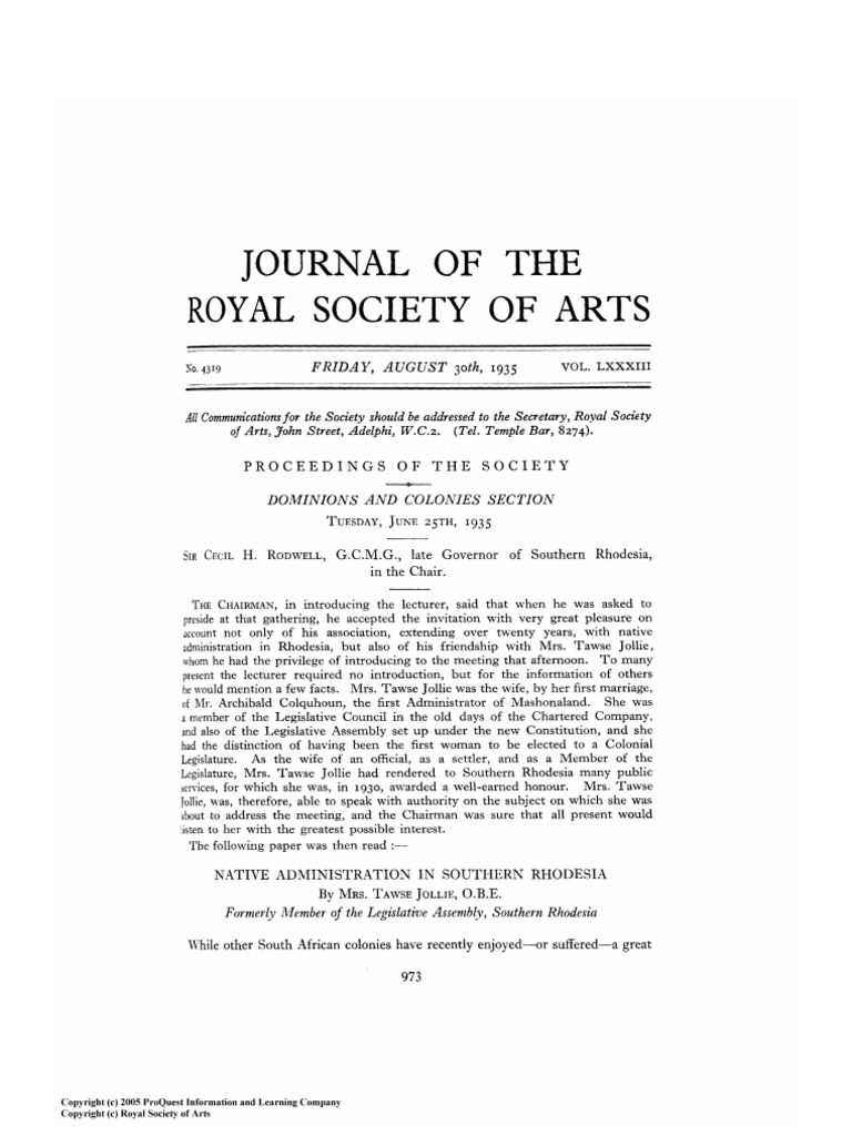 Native Administration in Sout | PDF