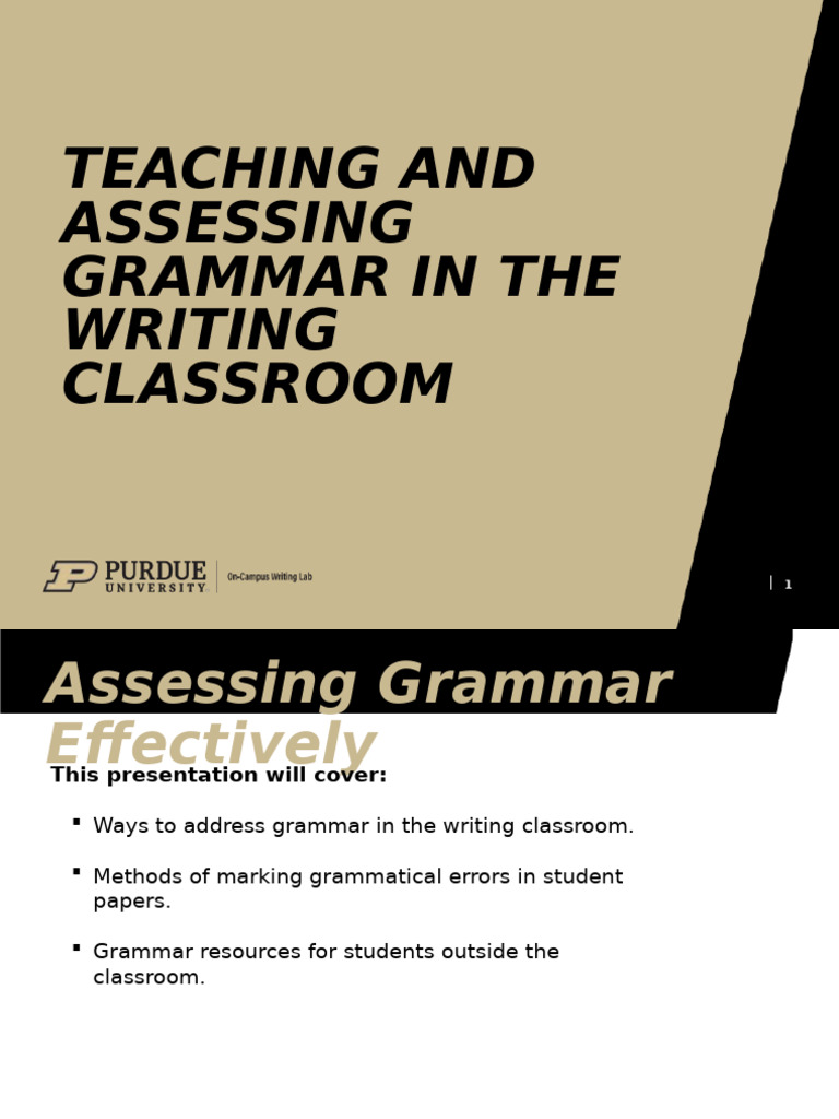 Teaching Assessing Grammar | PDF | Proofreading | Grammar