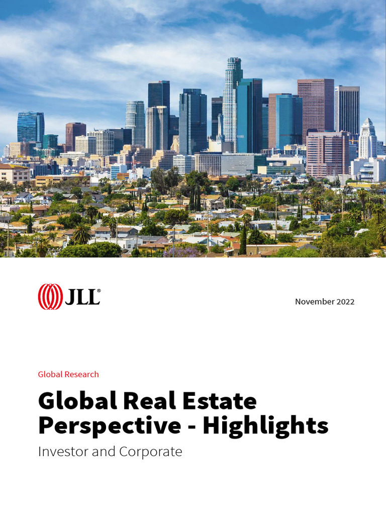 2022 Global Real Estate Market Insights | PDF | Climate Change ...