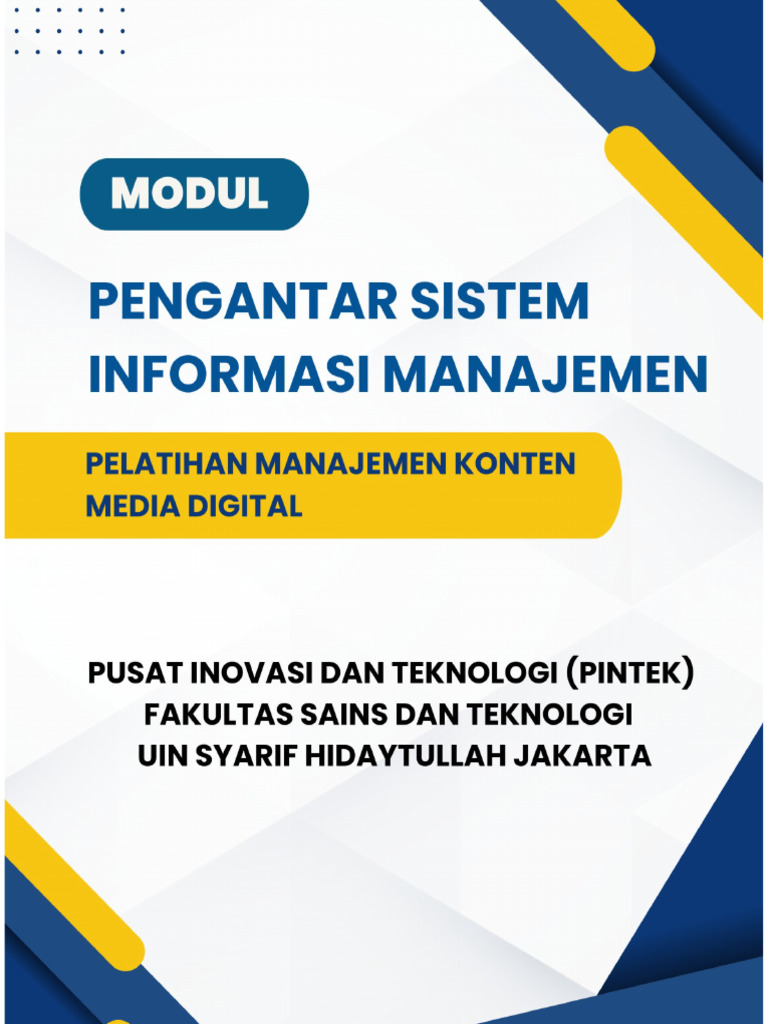 Modul Pengantar Sim | PDF