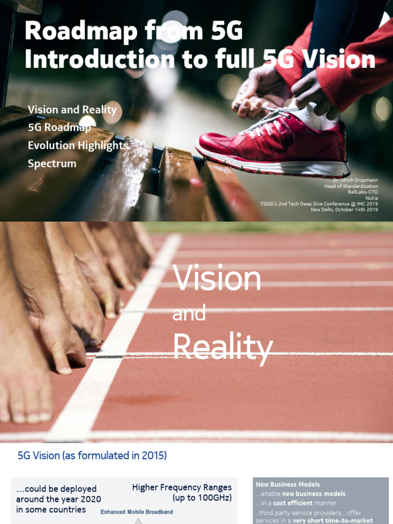 5G Roadmap and Vision Overview | PDF | Telecommunications ...