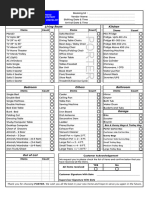 Linen Inventory Worksheet 2023 | PDF | Bed | Linens
