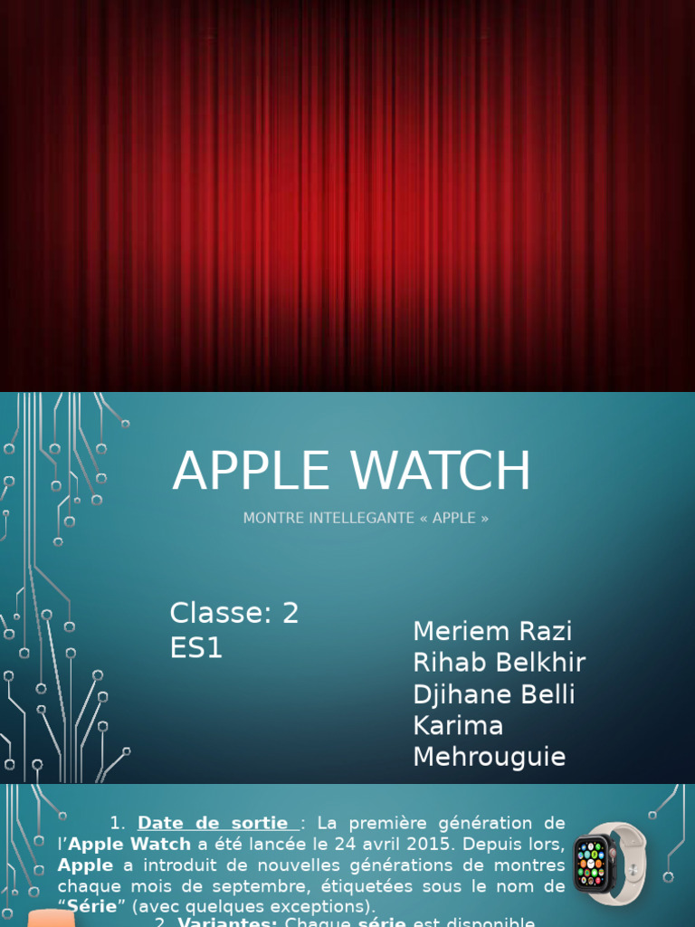 Apple watch | PDF | Apple Watch | Apple Inc.