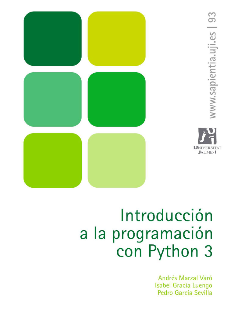 Introducción A La Programación Con Python 3 | PDF