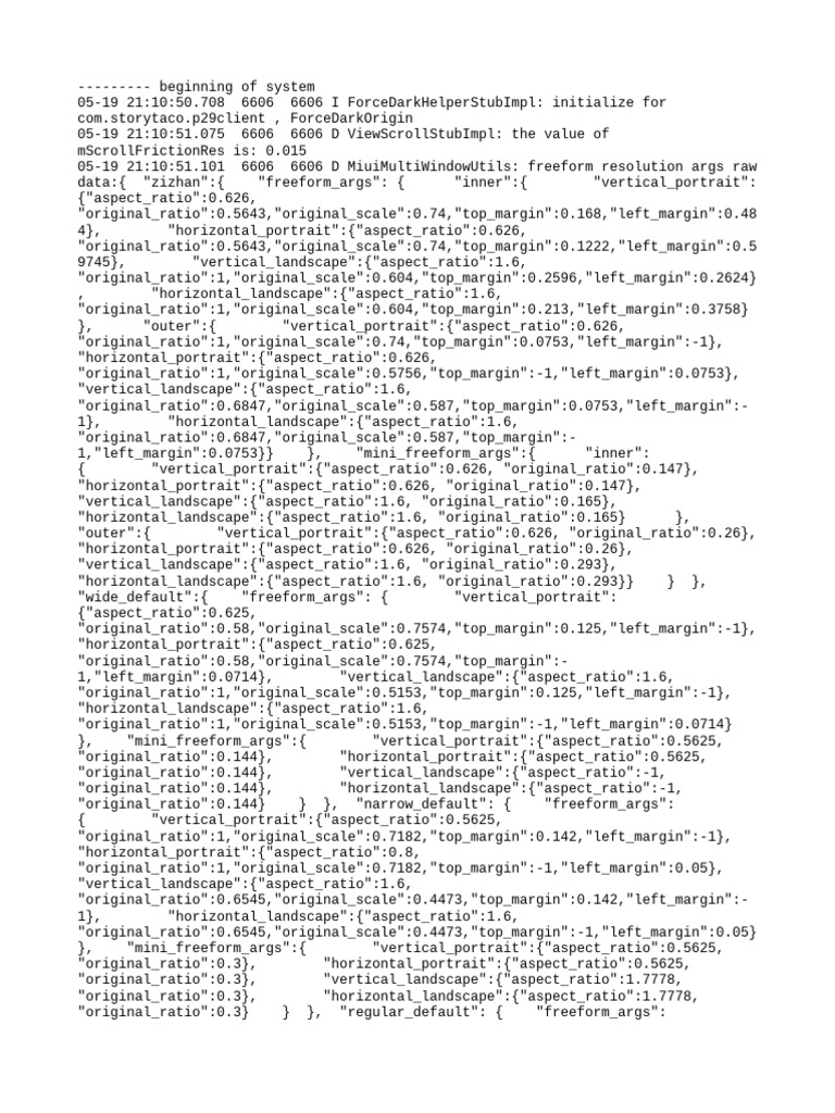 Mod menu log - com.storytaco.p29client | PDF | System Software | Software